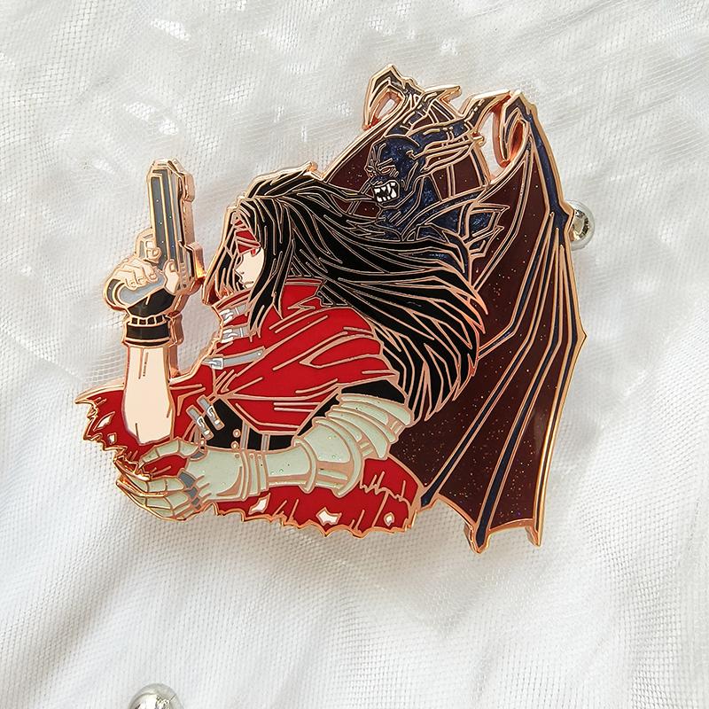 China Custom Knight Glitter Pearl Enamel Pin Manufacturer and Supplier ...