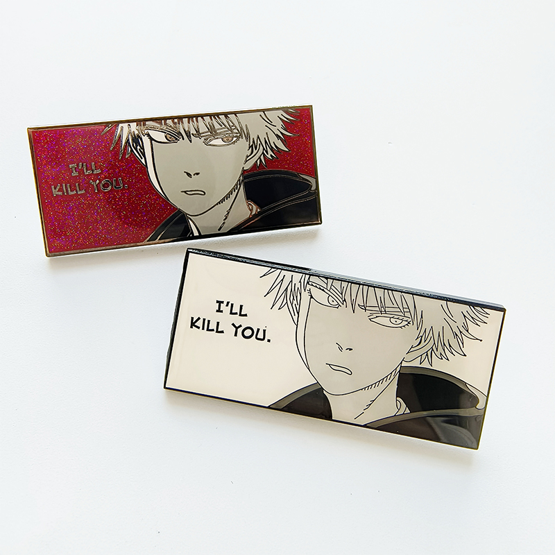 China Custom Hard Anime Enamel Pin Badge Popular Glitter Lapel Pins ...