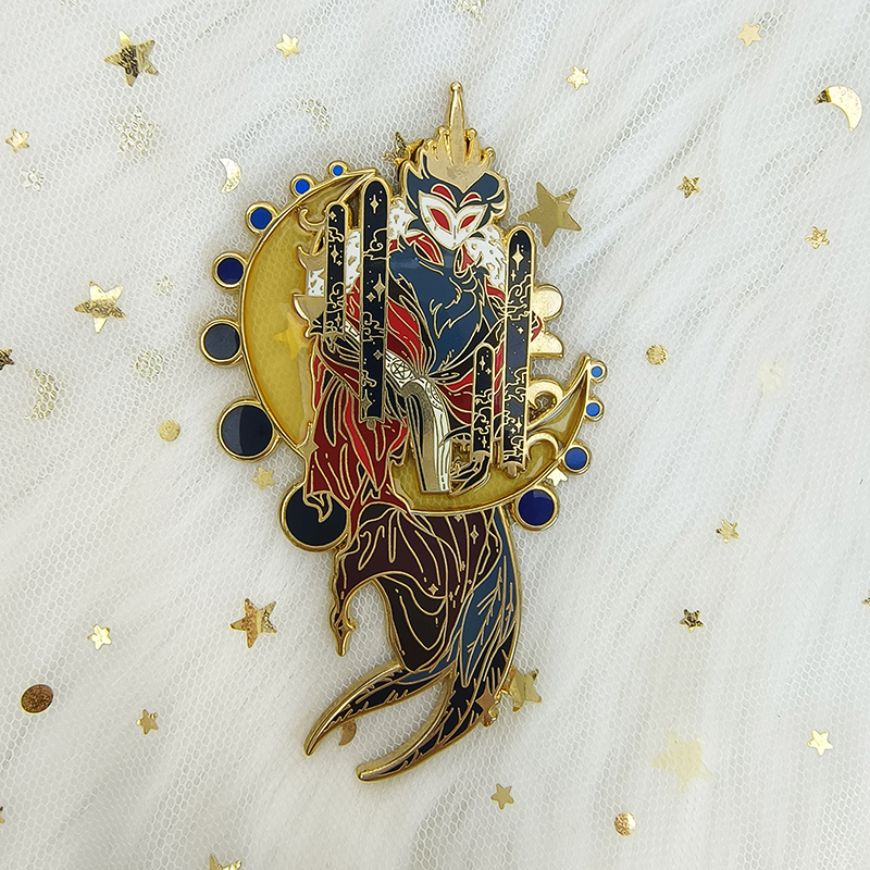 China Custom Stained Glass Enamel Pin Manufacturer and Supplier | Coins ...