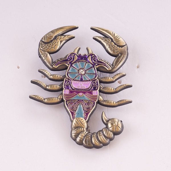 China 3D soft enamel scorpion badges Manufacturer and Supplier | Coins ...